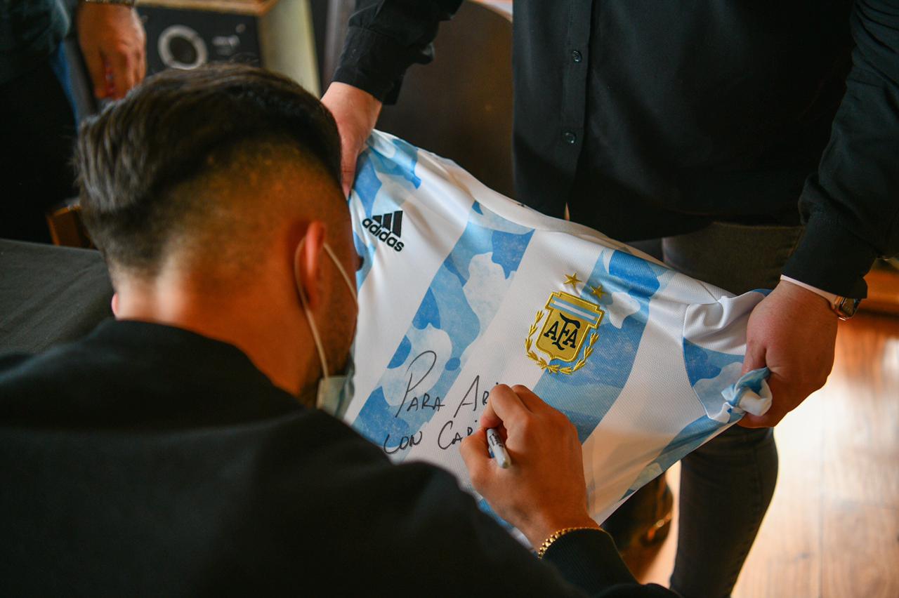 Sujarchuk recibió al escobarense campeón de América Nicolás González ...