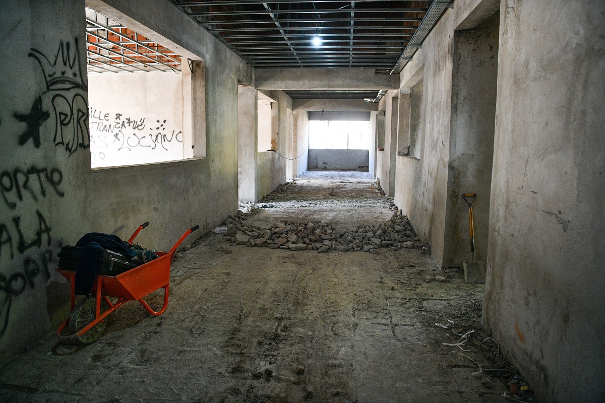 Avanza la construcción de la Escuela Secundaria N° 11 Avanza la construcción de la Escuela Secundaria N° 11